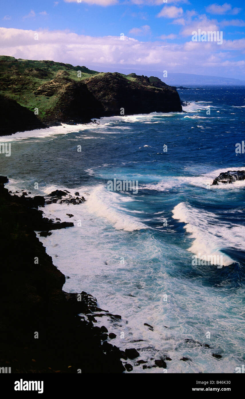 Cliff sea overhead hawaii hi-res stock photography and images - Alamy