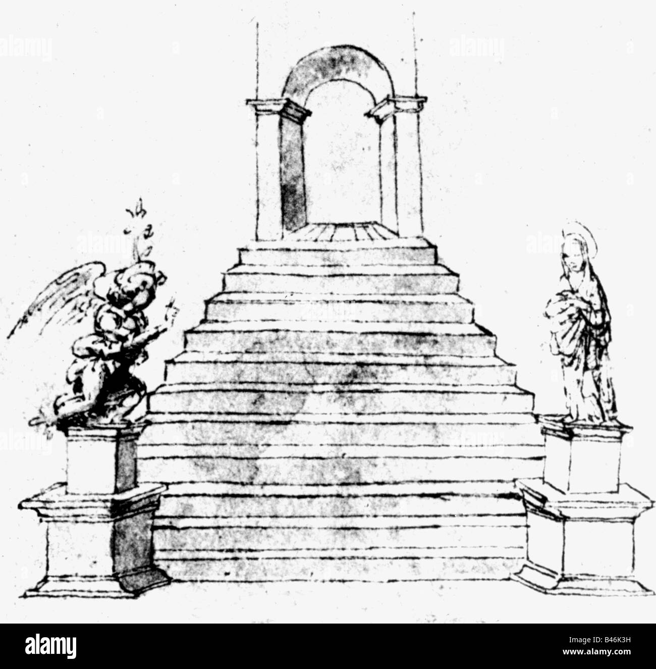 Filarete renaissance architecture Cut Out Stock Images & Pictures - Alamy