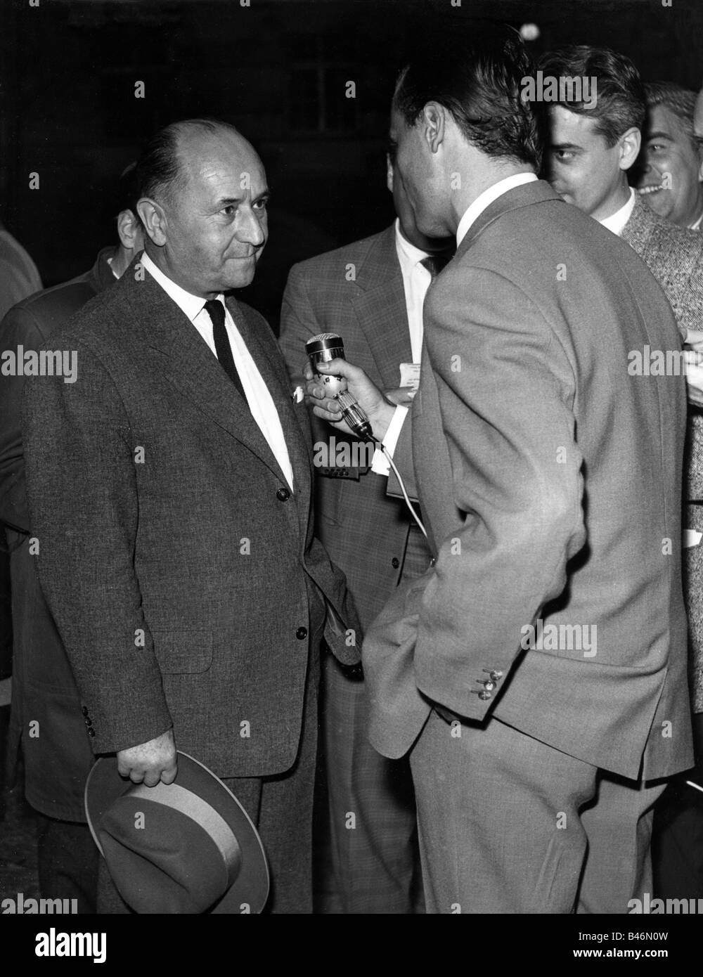 Seidel, Hanns, 12.10.1901 - 5.8.1961, German politician (CSU), Chairman ...