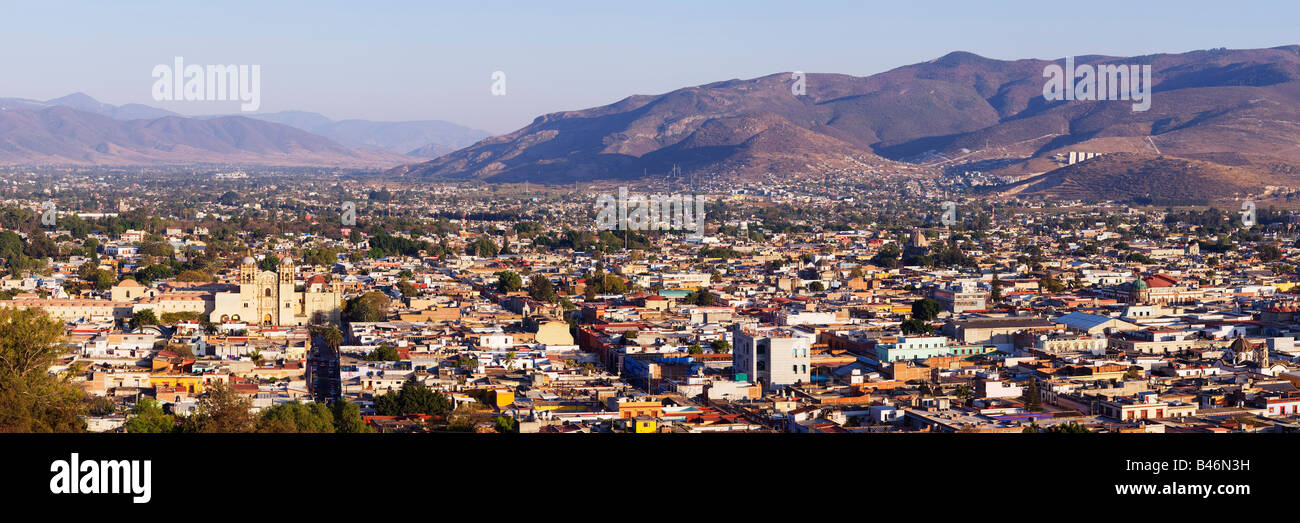 Cityscape of Oaxaca, Mexico Stock Photo - Alamy