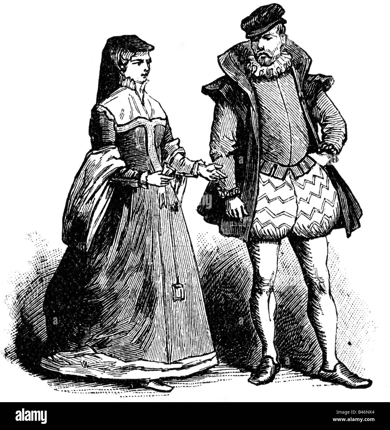 Italian merchant 16th century Cut Out Stock Images & Pictures - Alamy