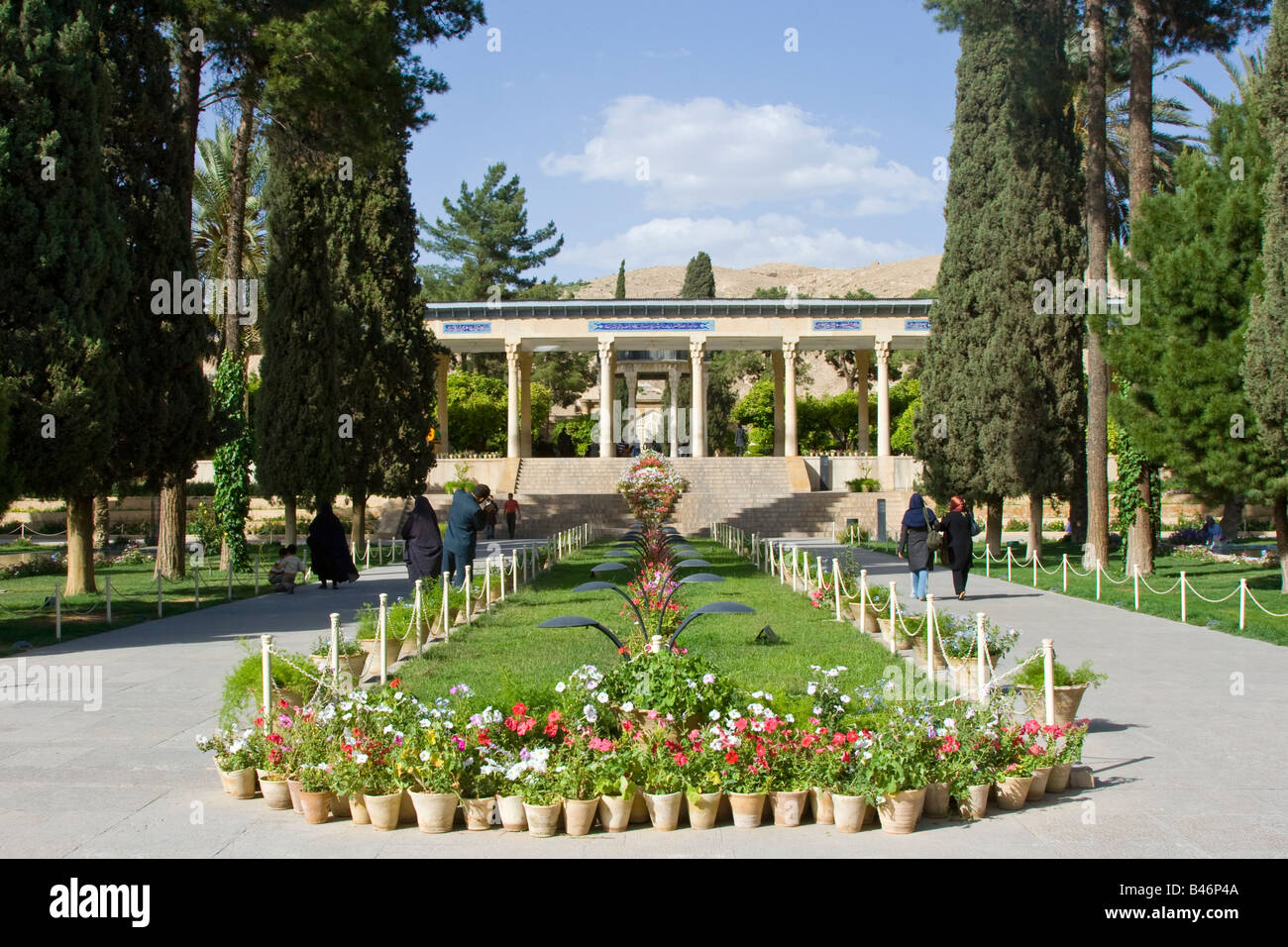 Tomb of Hafez in Shiraz Iran Stock Photo - Alamy