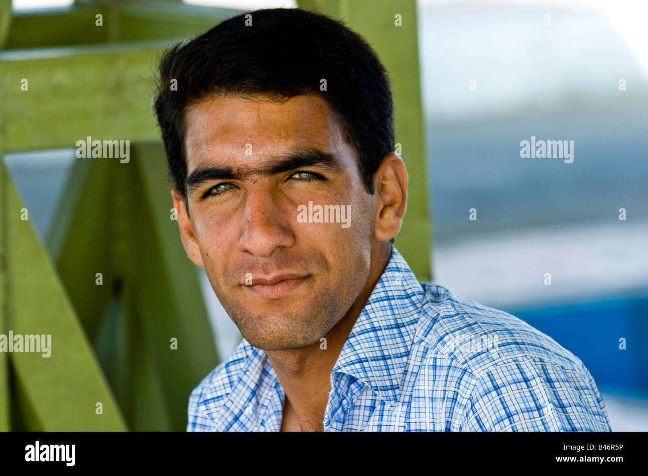 Iranian Man in Yazd Iran Stock Photo - Alamy