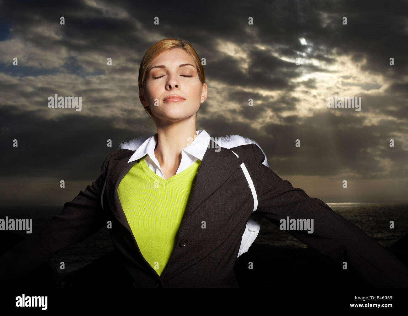 Odd One Out Woman High Resolution Stock Photography and Images - Alamy