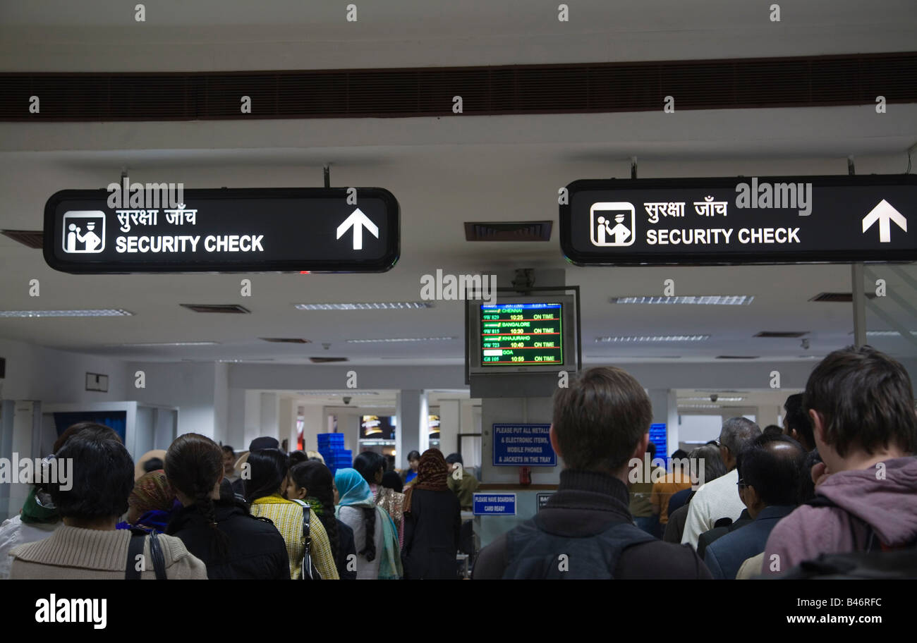 Indian Airport Security Check