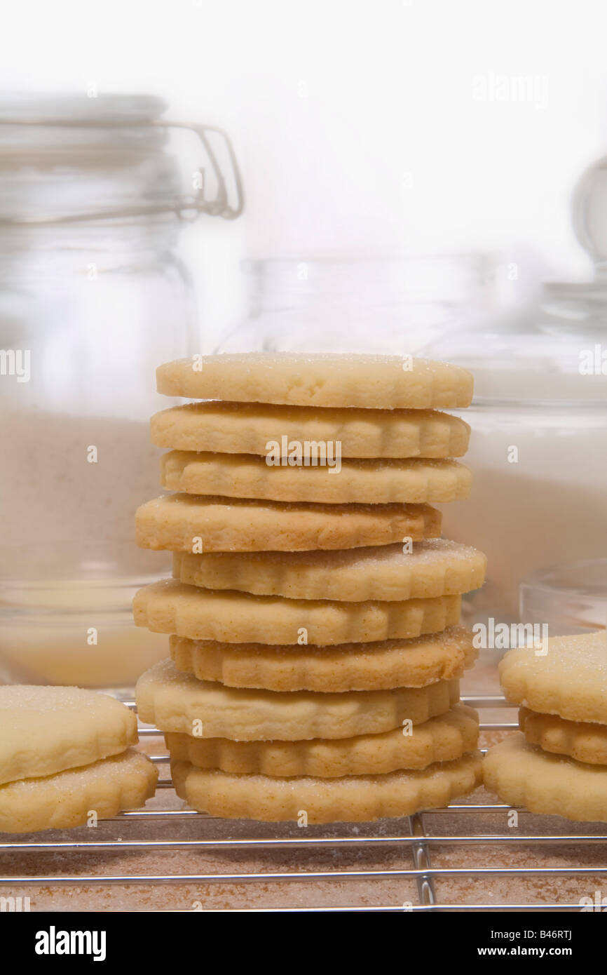 Stack of Cookies Stock Photo - Alamy