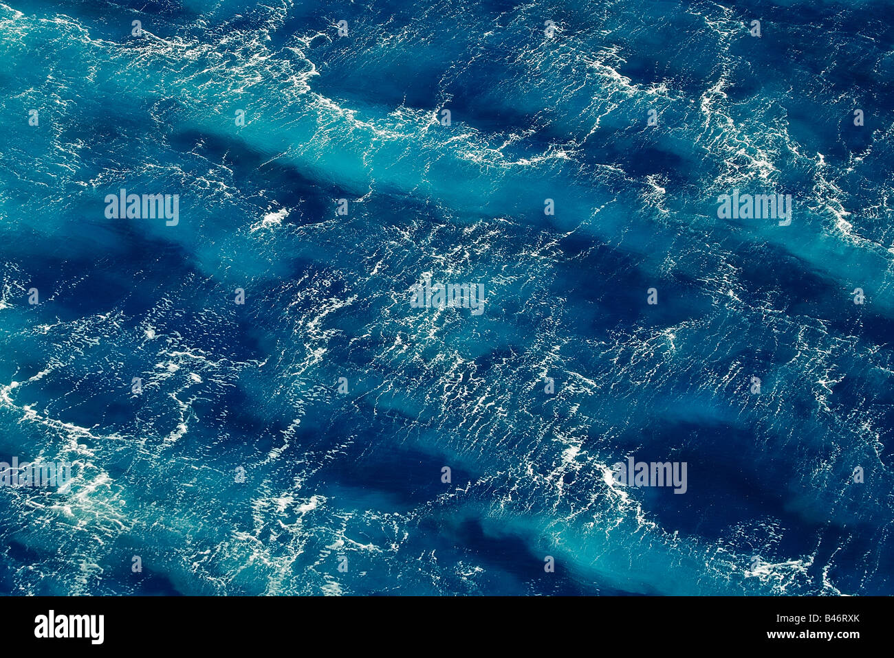 Wind and Waves on Mediterranean Sea Stock Photo - Alamy