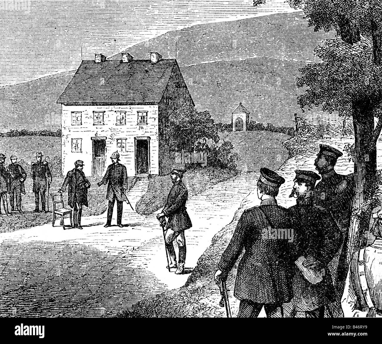 Battle sedan 1870 capture napoleon hi-res stock photography and images ...