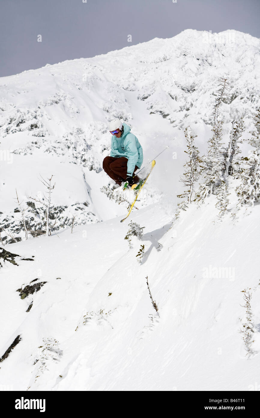 Young skier falling down ski hi-res stock photography and images - Alamy