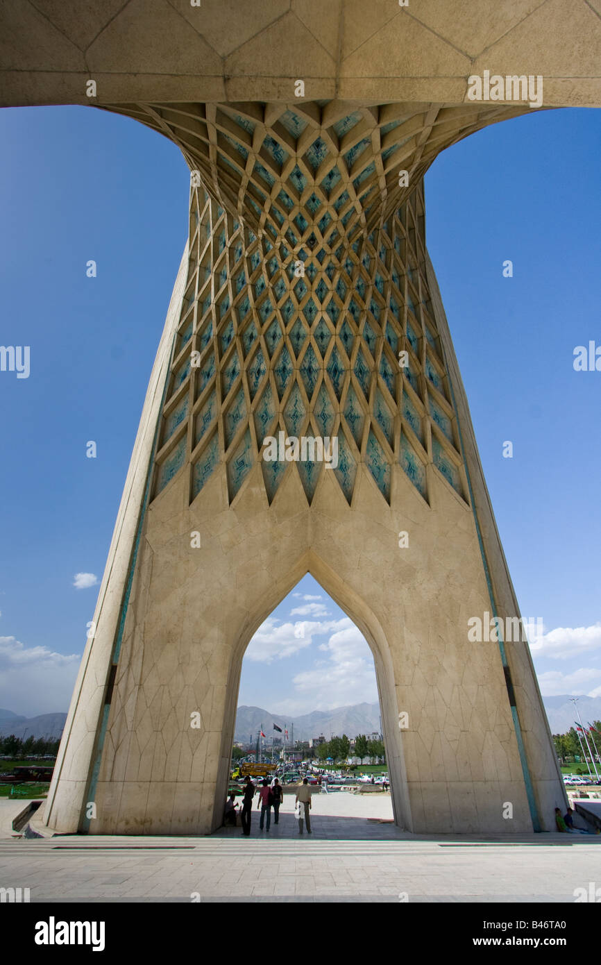 Azadi or Freedom Monument in Tehran Iran Stock Photo - Alamy