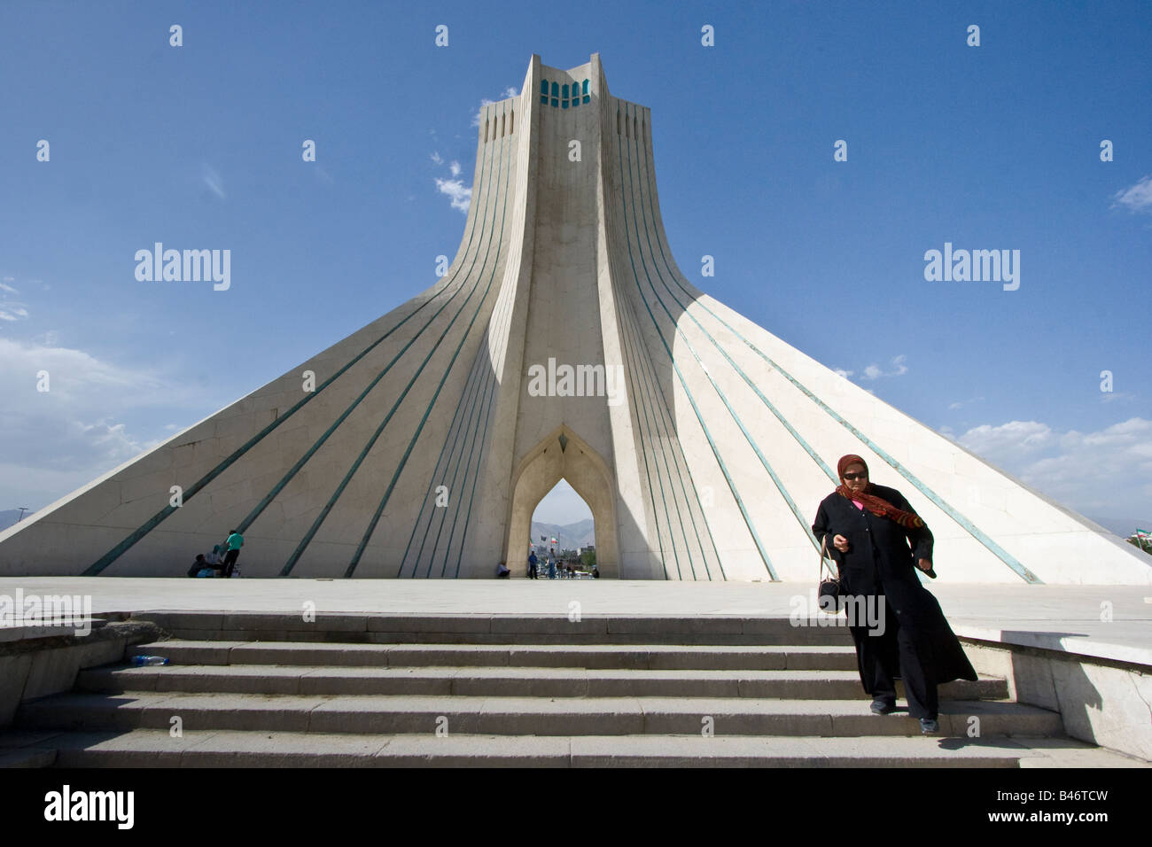 Azadi or Freedom Monument in Tehran Iran Stock Photo - Alamy
