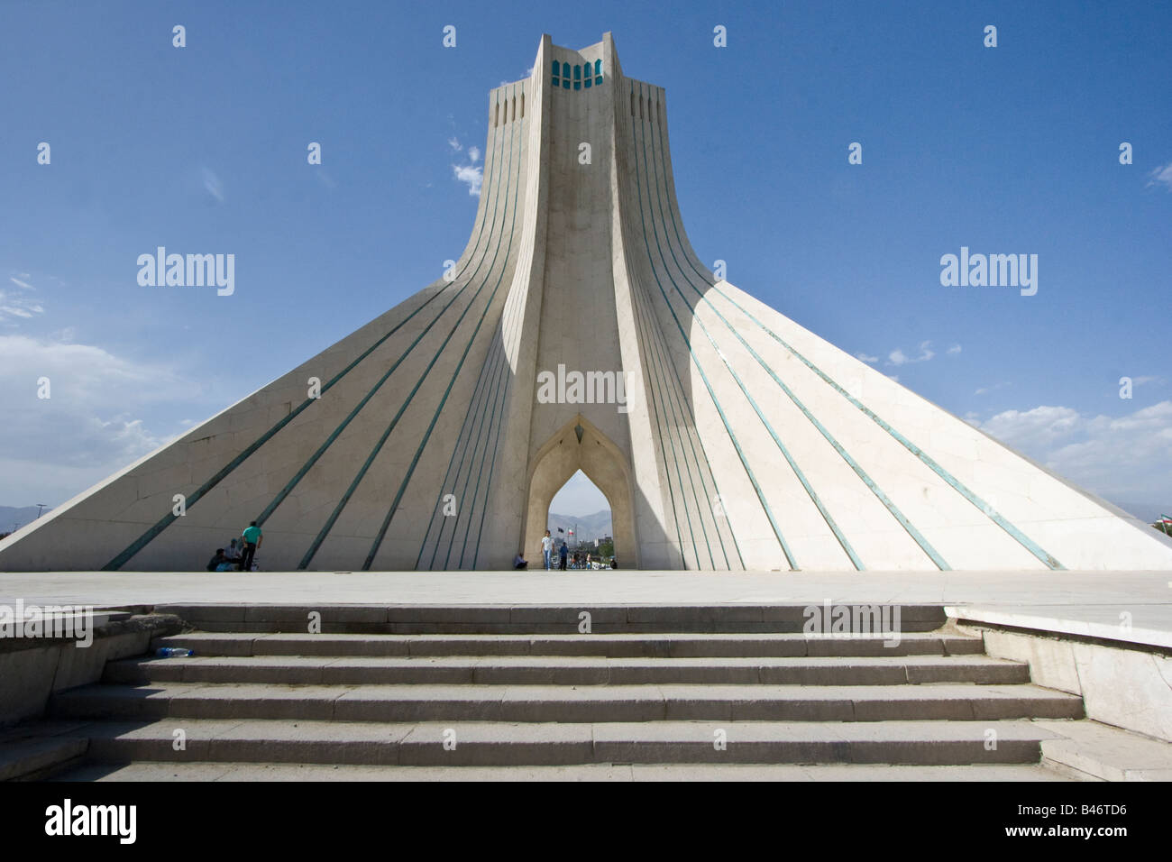 Azadi or Freedom Monument in Tehran Iran Stock Photo - Alamy