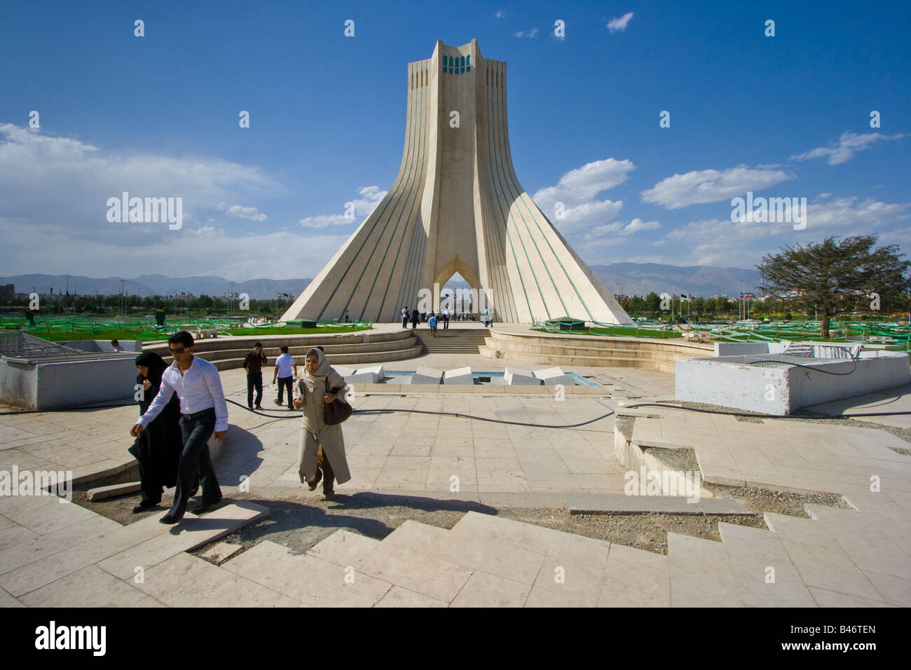 Azadi or Freedom Monument in Tehran Iran Stock Photo - Alamy