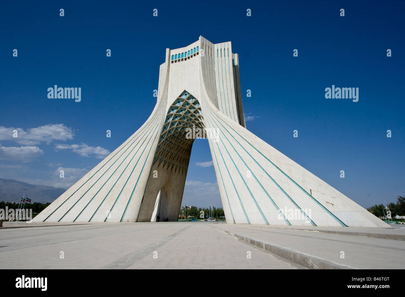 Azadi or Freedom Monument in Tehran Iran Stock Photo - Alamy