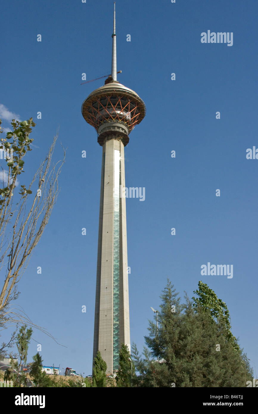 Burj e Milad in Tehran Iran Stock Photo - Alamy