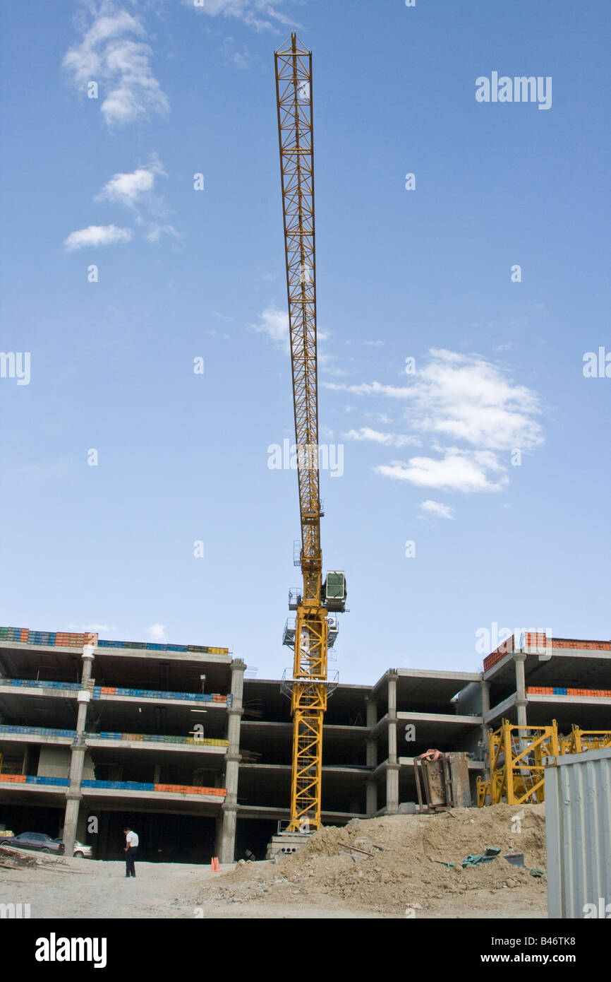 Building Construction Site in Tehran Iran Stock Photo - Alamy