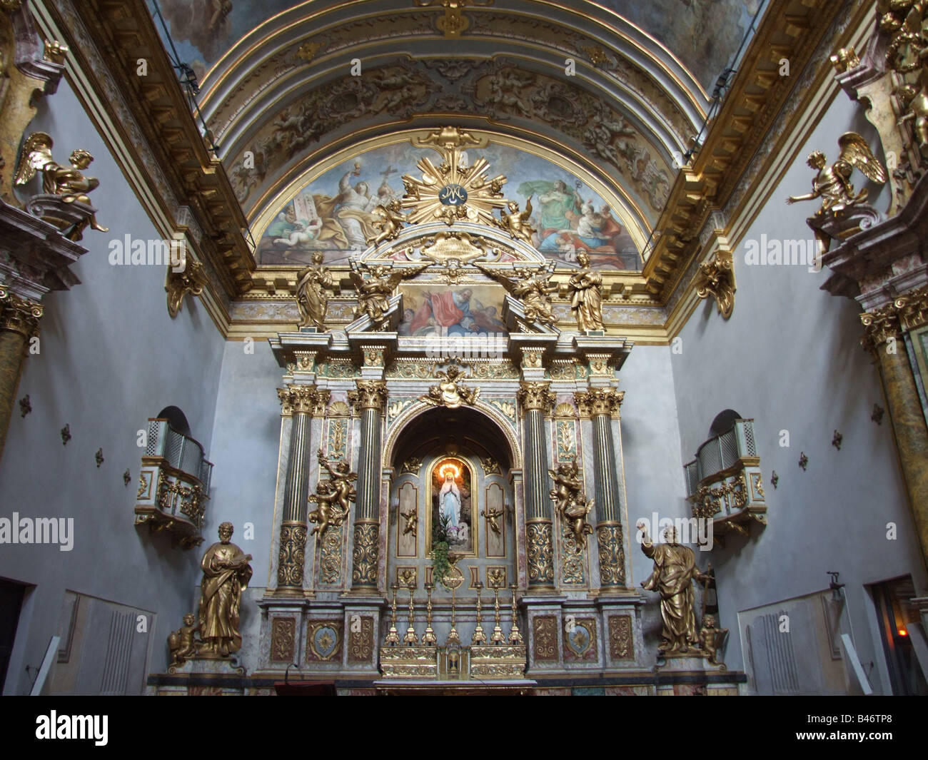 san rufino cathedral in assisi, italy Stock Photo - Alamy