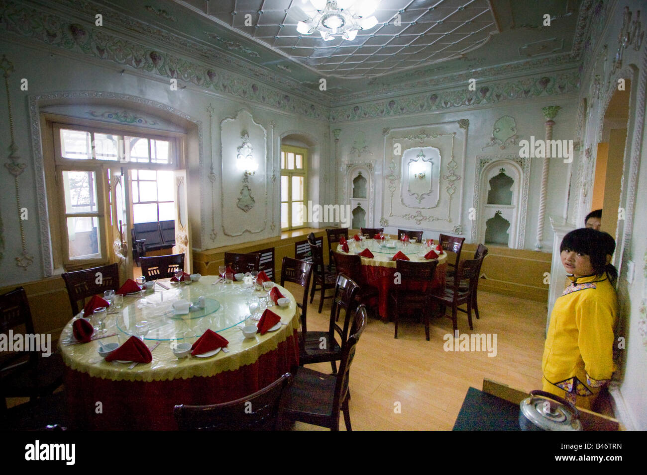 Inside the Former British Consulate in Kashgar in Xinjiang Province ...