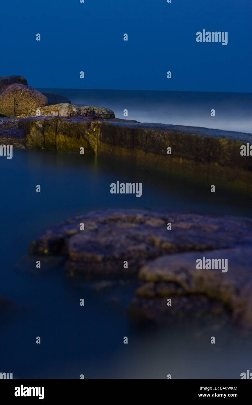 Stones at sea Stock Photo - Alamy