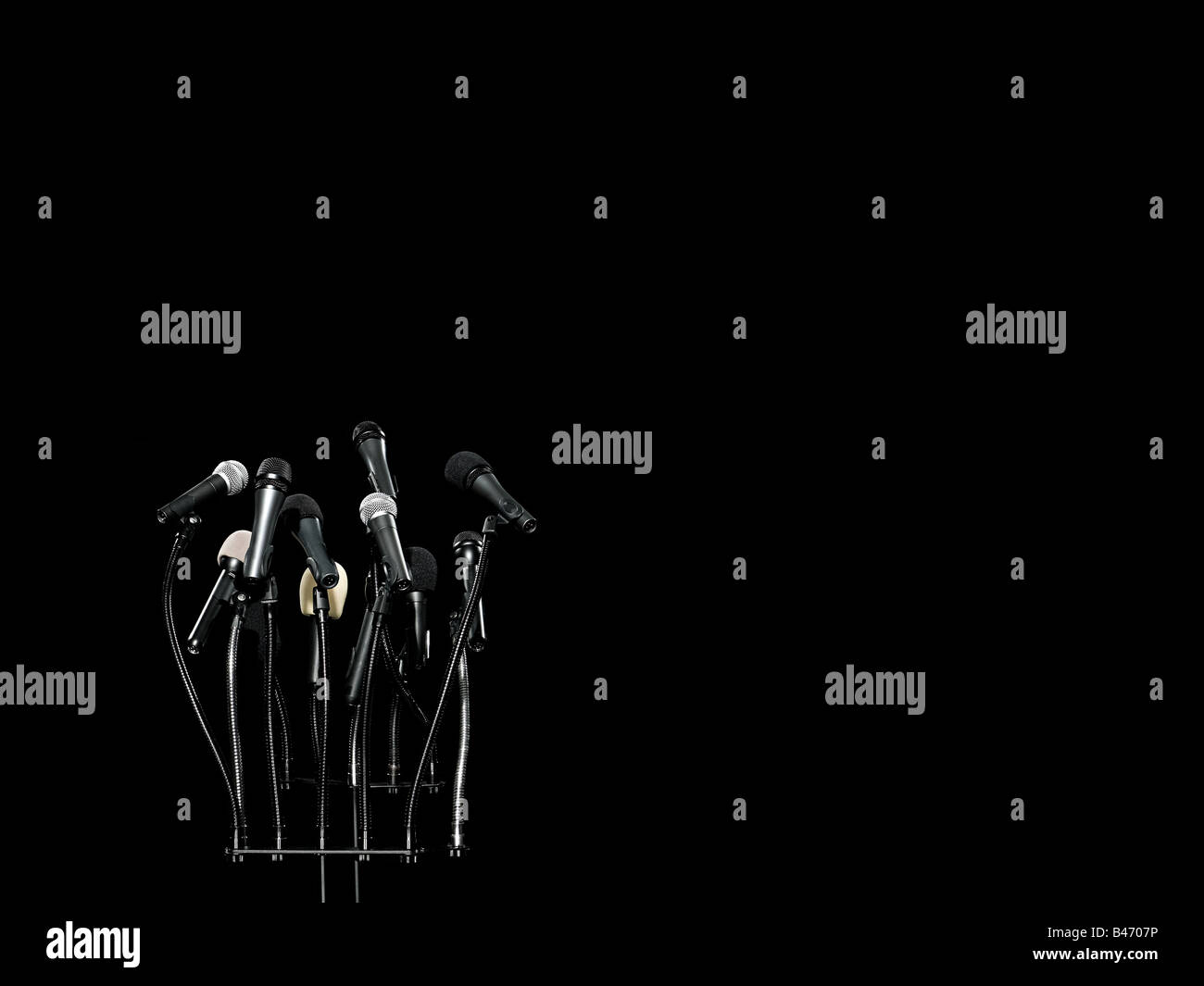 Microphones Group High Resolution Stock Photography and Images - Alamy