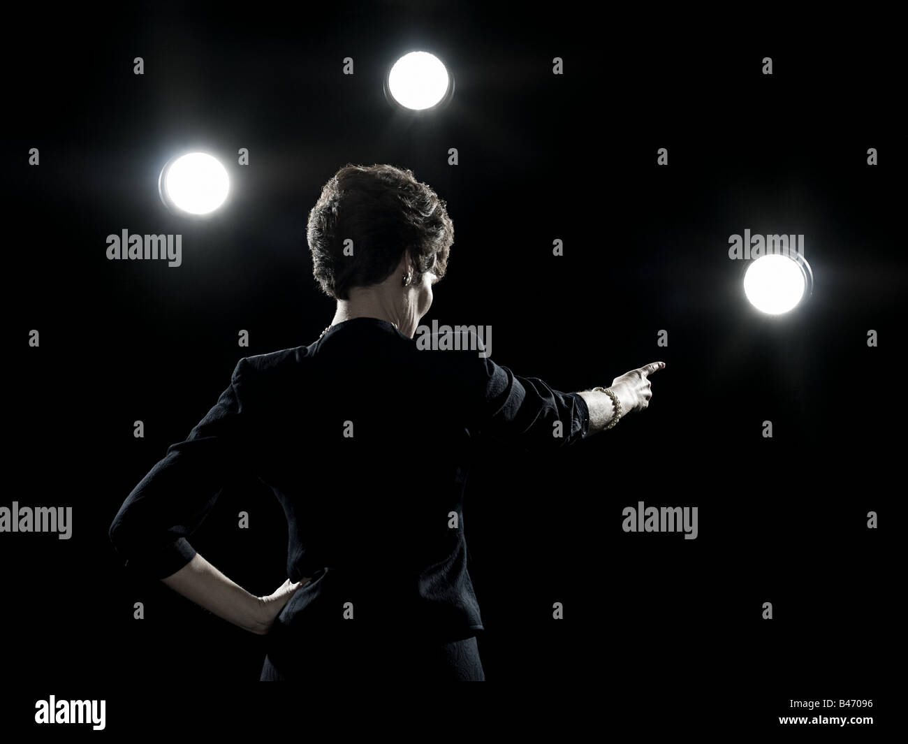 Female politician rear hi-res stock photography and images - Alamy