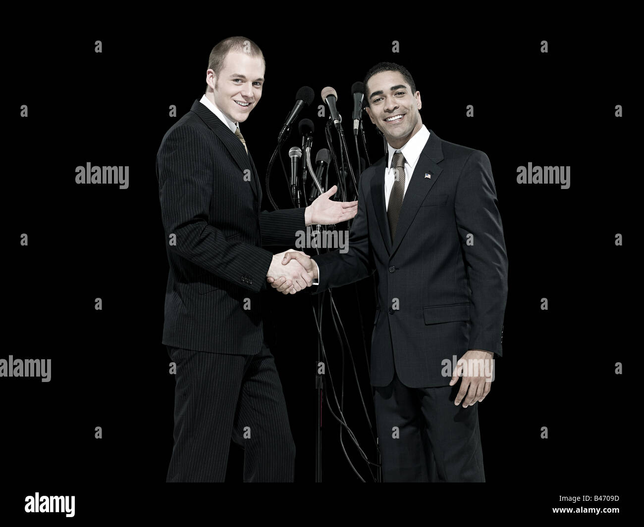 Politicians shaking hands hi-res stock photography and images - Alamy
