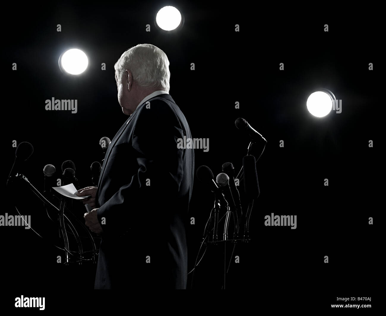 Person giving speech hi-res stock photography and images - Alamy