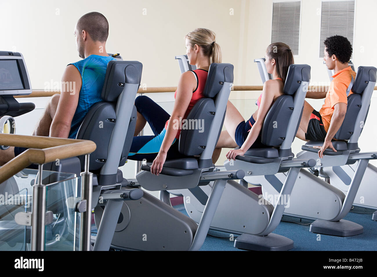 Exercise bikes hi-res stock photography and images - Alamy