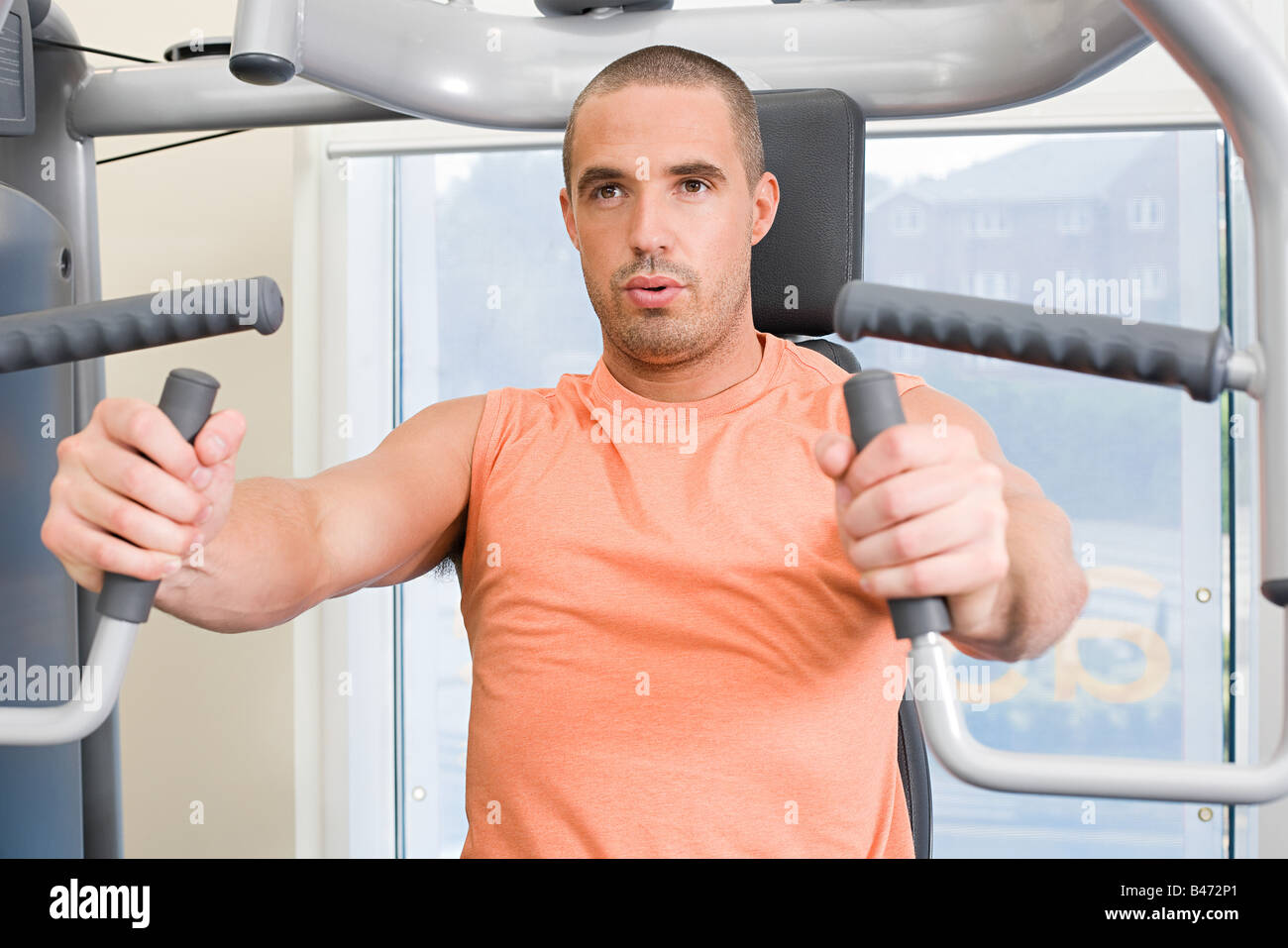 Man at the gym Stock Photo - Alamy