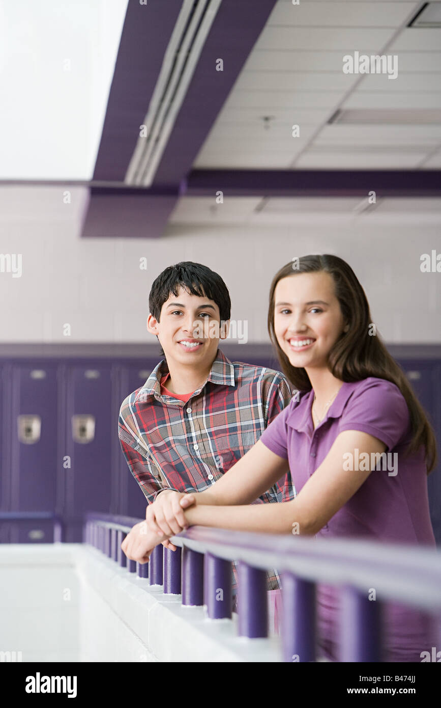 Portrait of high school students Stock Photo - Alamy