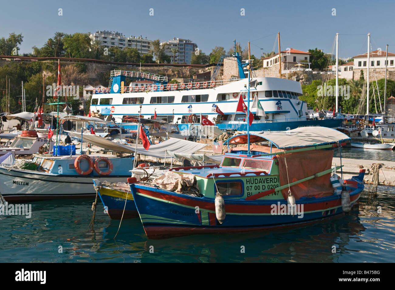 Roman Harbour Antalya Turkey Stock Photo - Alamy