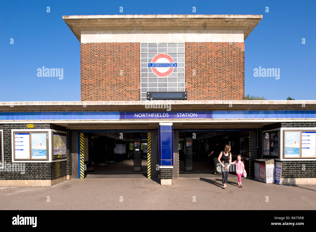 Northfields Station London United Kingdom Stock Photo - Alamy