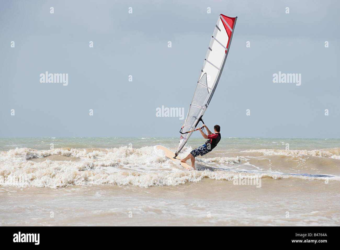 Single person windsurfer hi-res stock photography and images - Alamy