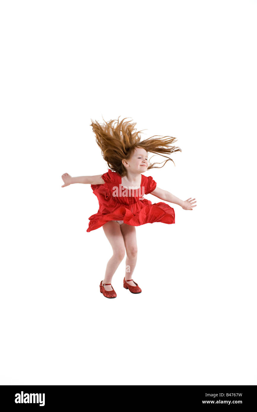 A girl jumping Stock Photo - Alamy