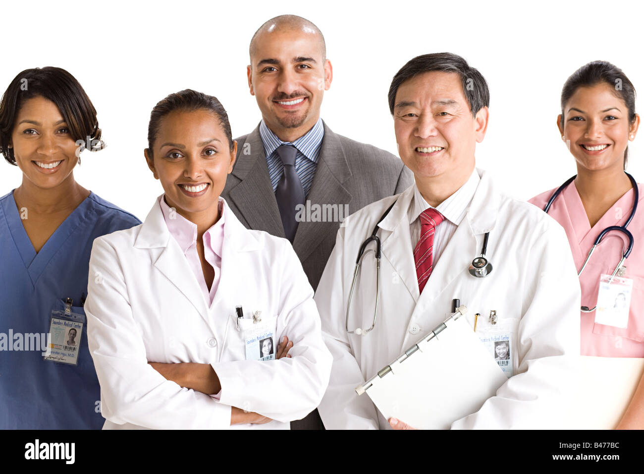 Portrait of doctors and nurses Stock Photo - Alamy