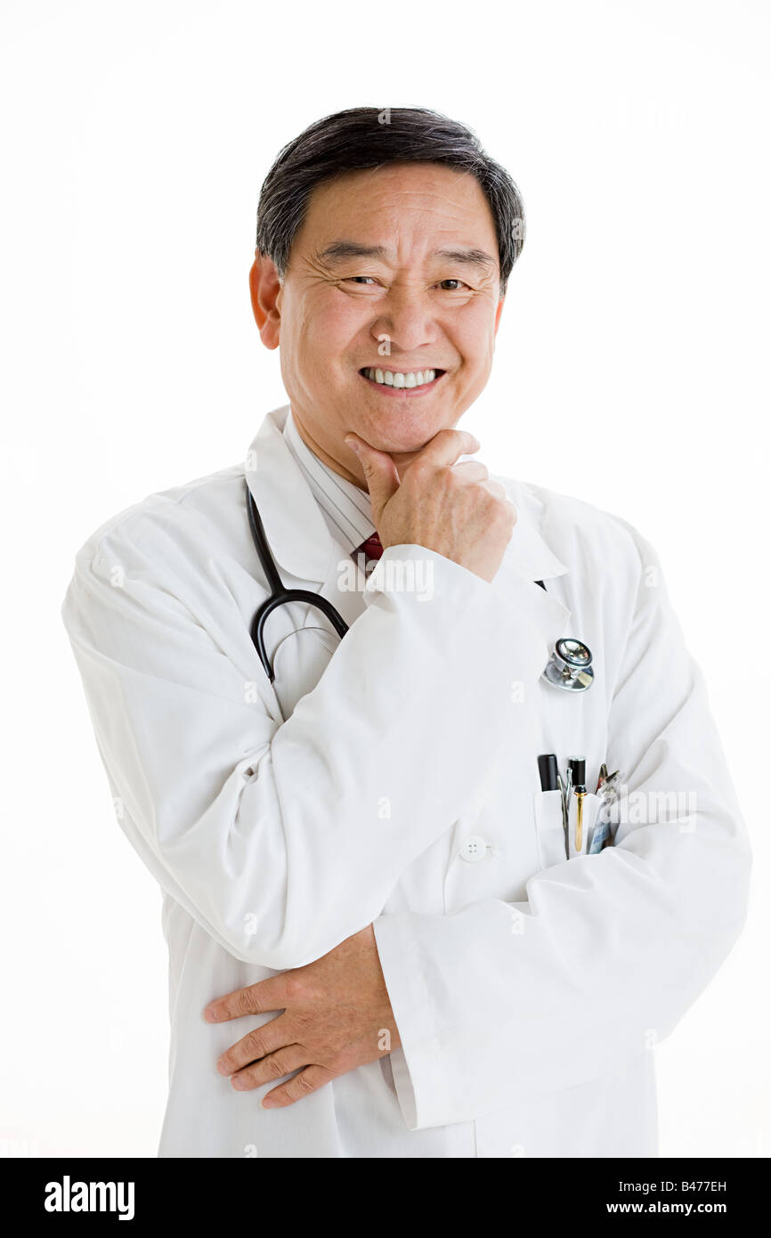 Portrait of a doctor Stock Photo - Alamy