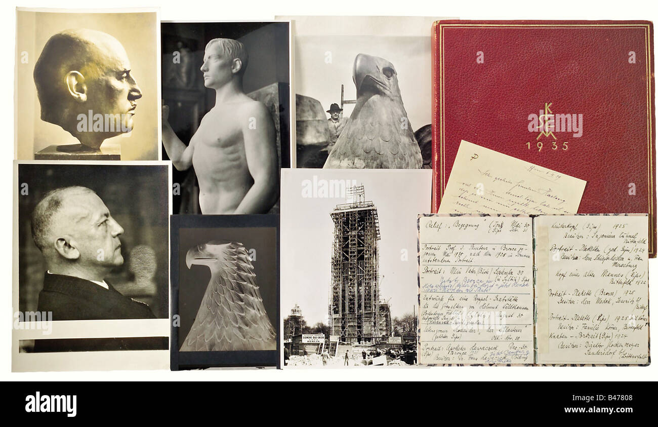 Including the artists his wifes passports family tree documents hi-res ...