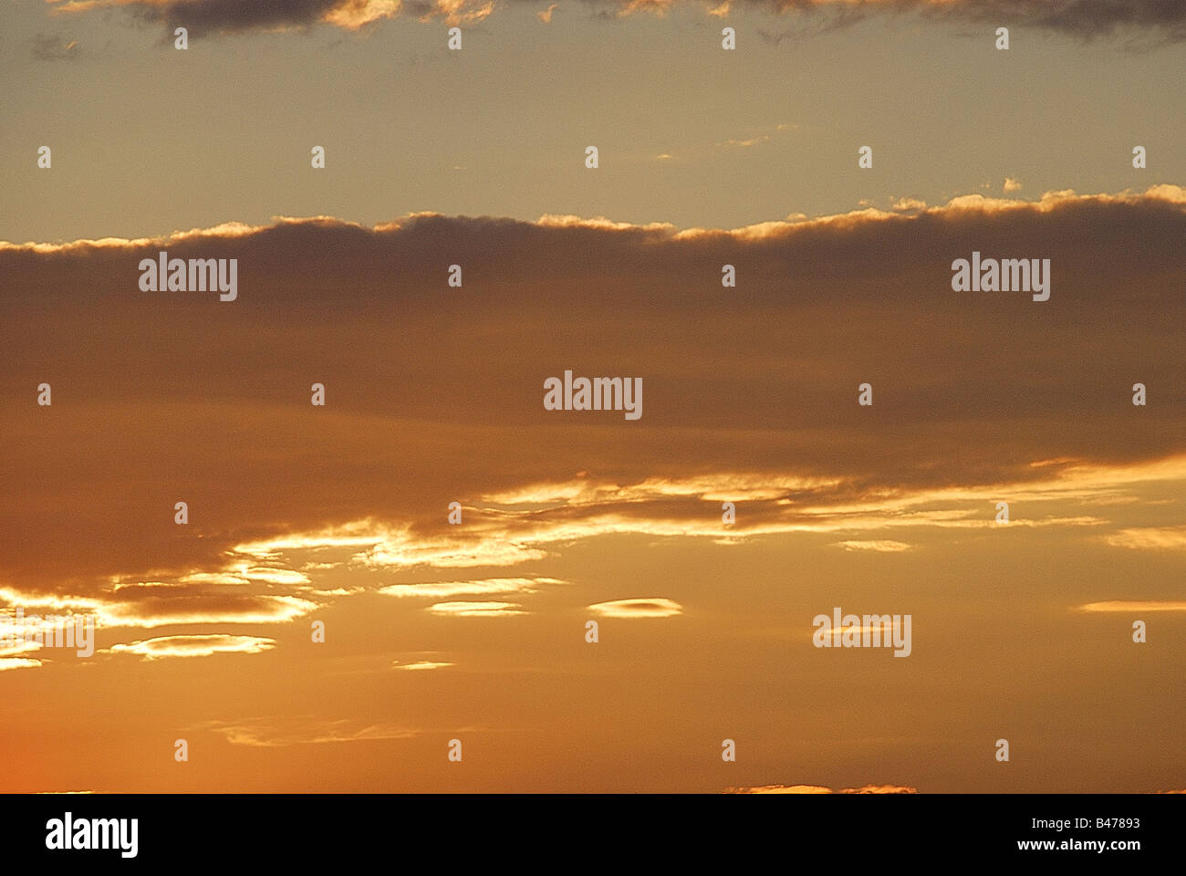 clouds at the sunset Stock Photo - Alamy