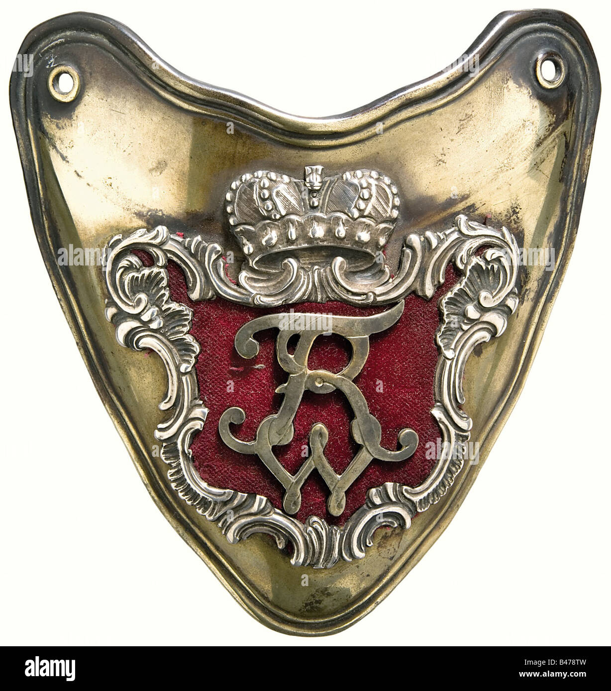 An infantry officers gorget plate hi-res stock photography and images ...