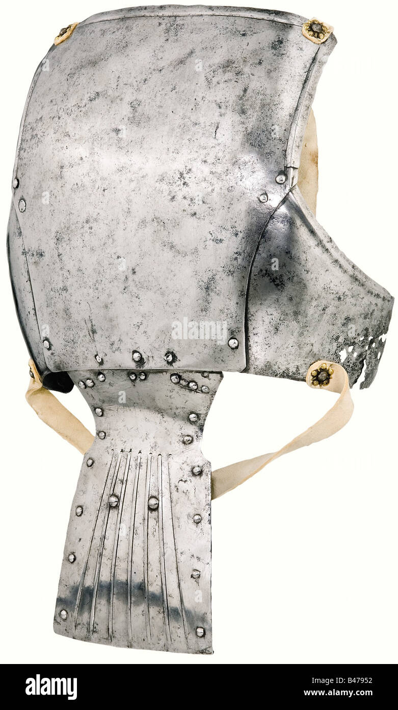 The back plate for a jousting armour, German, circa 1500/10. Assembled ...