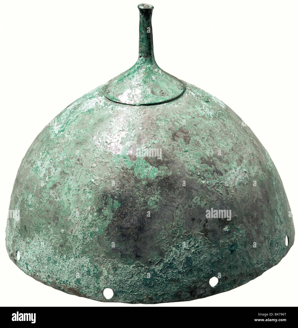 A bronze age skullcap helmet, Central Danube area, circa 800 B.C ...