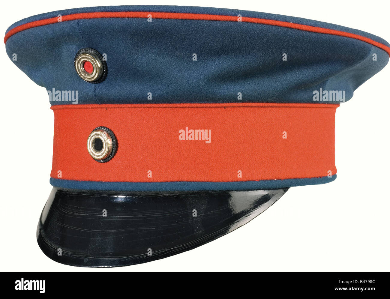 Emperor Wilhelm II - his personal service cap, for the uniform of the ...