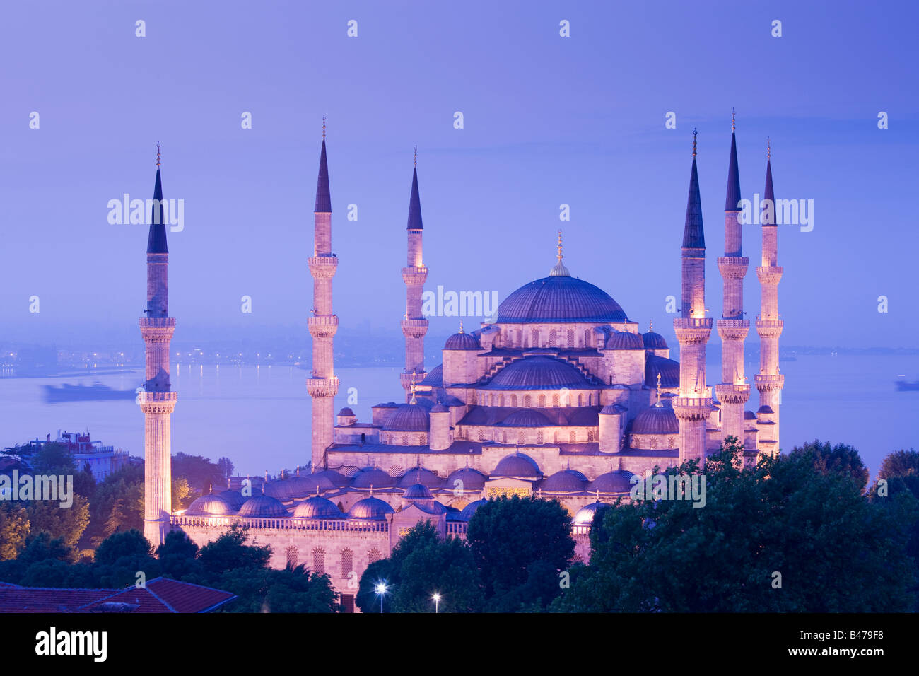 Turkey Istanbul Sultan Ahmed Mosque Blue Mosque Stock Photo - Alamy