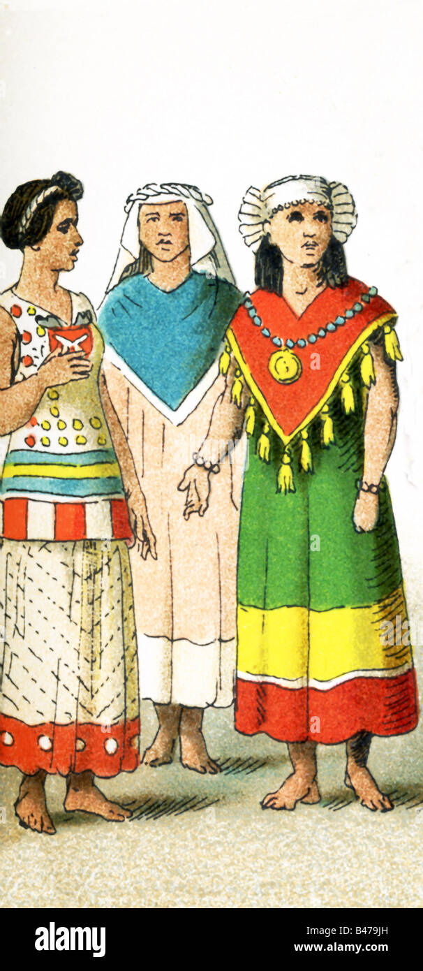 Mexican Women A.D. 1500 Stock Photo - Alamy