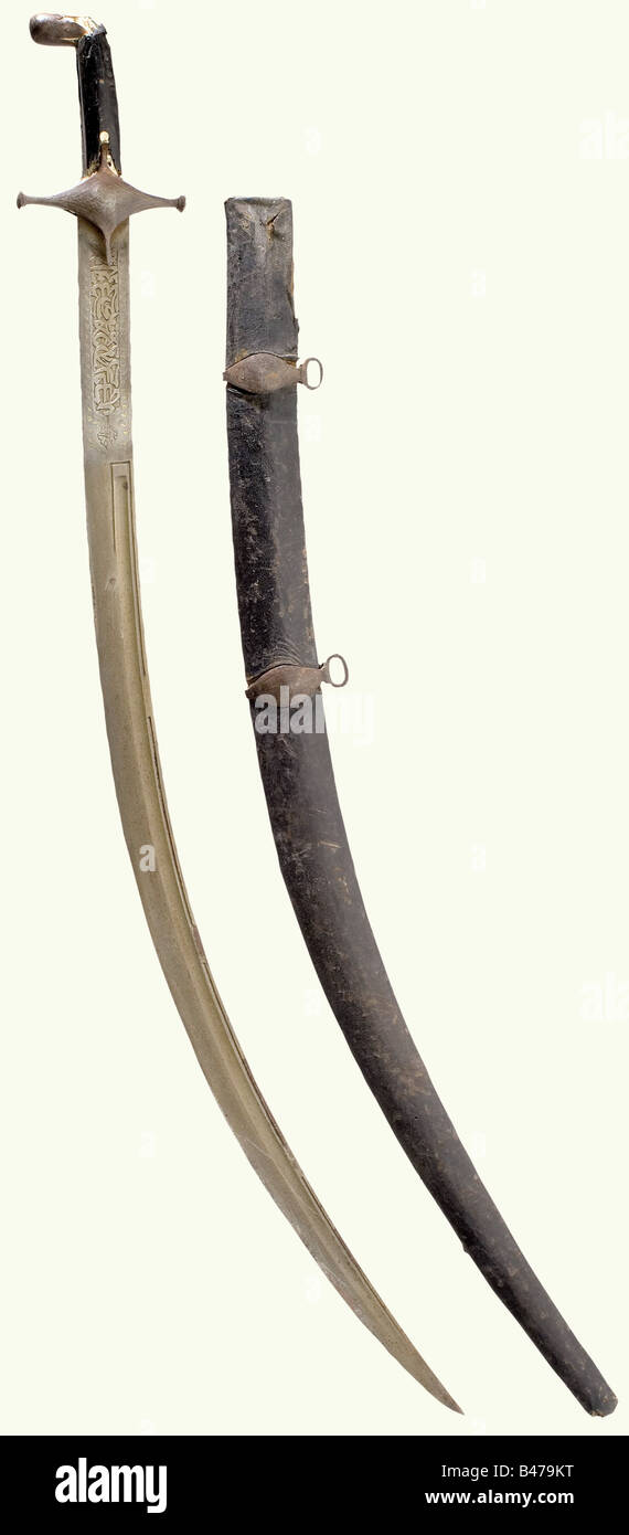 Persian shamshir 19th century heavy hi-res stock photography and images ...