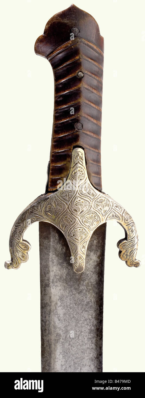 Ottoman silver mounted karabela end 17th hi-res stock photography and ...
