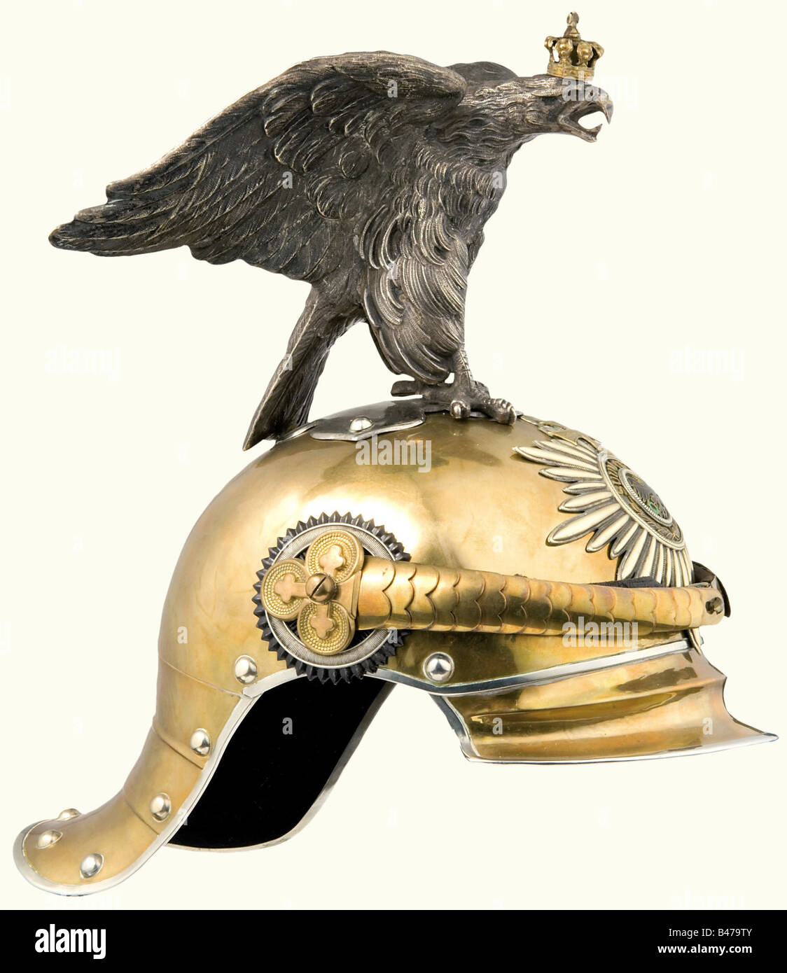 A reserve officer's helmet of 1889 pattern, for the Prussian Life ...