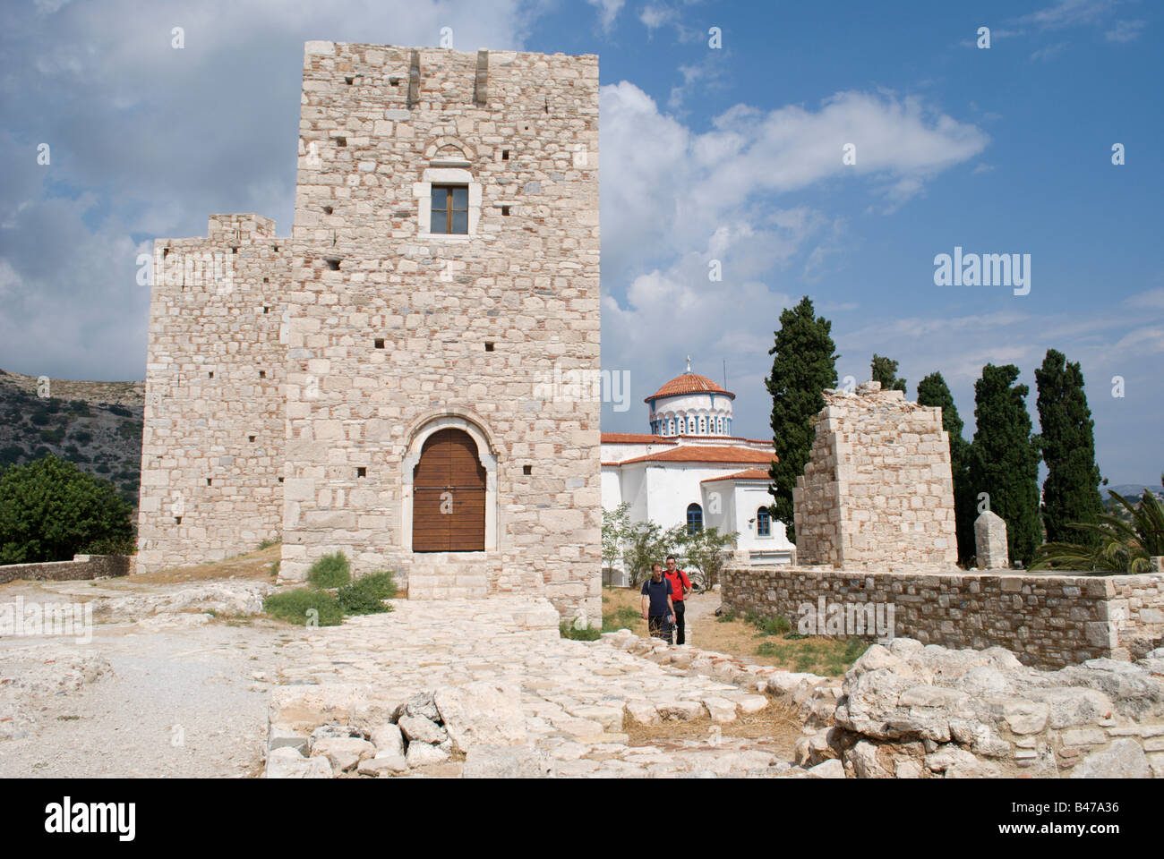 Logothetis castle at Pythagorion samos island greece 2008 Stock Photo ...
