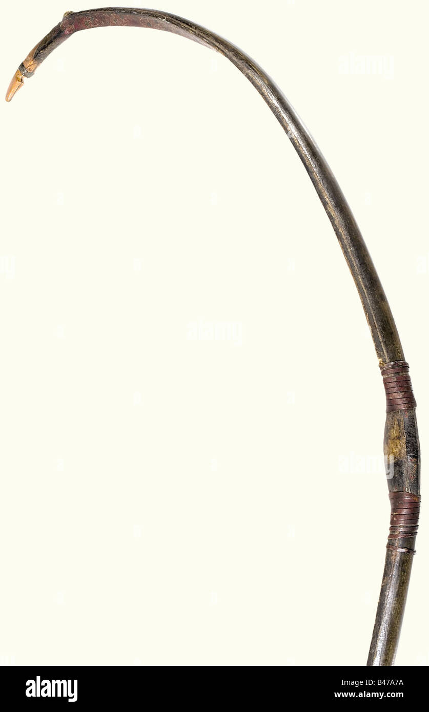 A painted reflex bow, Ottoman/Crimean 17th/18th century Bow made of ...