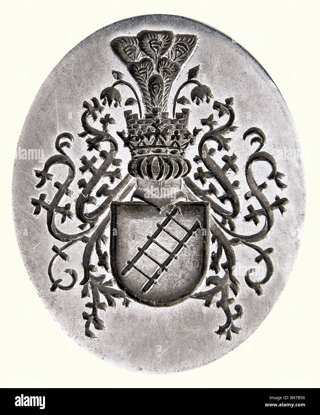 Ludwig Adolf Wilhelm Freiherr von Lützow (1782 - 1834), a seal of the ...